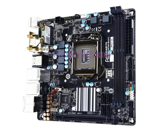GIGABYTE GA-Z97N-WIFI MOTHERBOARD Socket LGA1150 Intel Z97 DDR3 DIMM ...