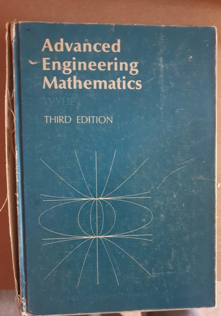 VINTAGE BOOK 'ADVANCED Engineering Mathematics' Third Edition C R Wylie Jr 1960 £20.00 - PicClick UK