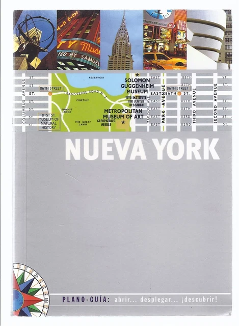 PLAN - NEW York City Guide. Map of New York City. £21.37 - PicClick UK