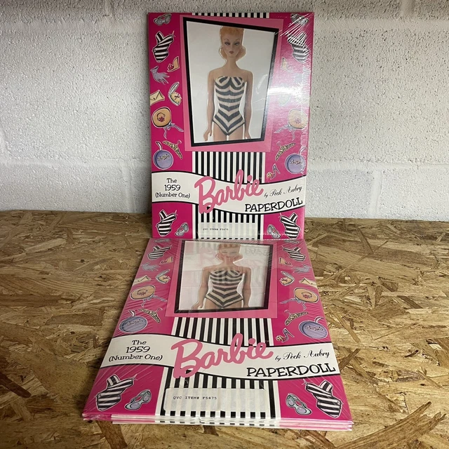 THE 1959 (NUMBER One) Barbie Paper Doll By Peck Aubry $19.95 - PicClick