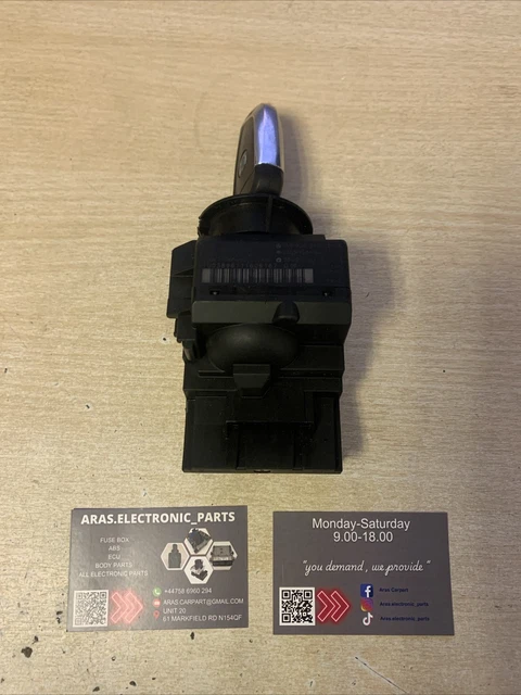VW CRAFTER IGNITION Switch Lock Barrel With Key A9065452508 £149.99 ...