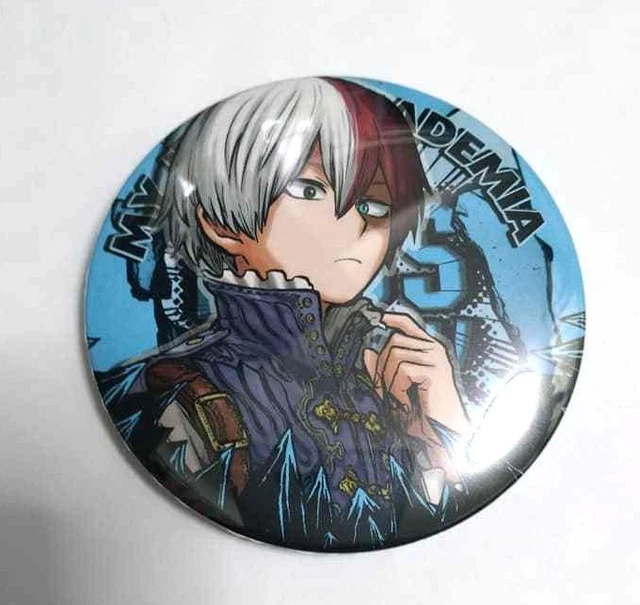 MY HERO ACADEMIA Can Badge Button Shoto Todoroki UA Kohei Horikoshi ...
