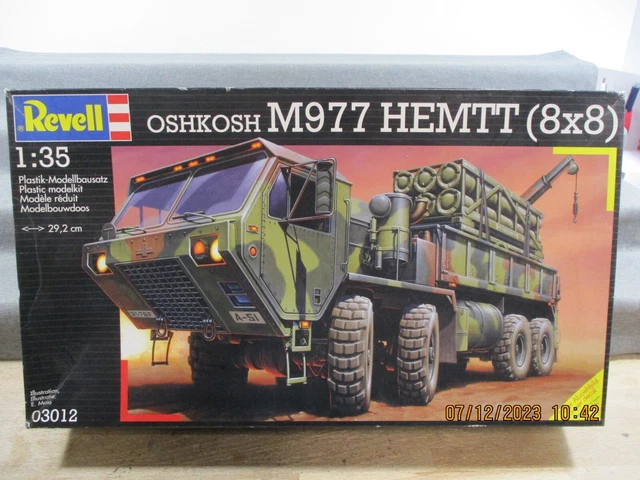 REVELL 03012 BAUSATZ "Oshkosh M977 Hemtt" [1:35] in OVP EUR 99,90 ...