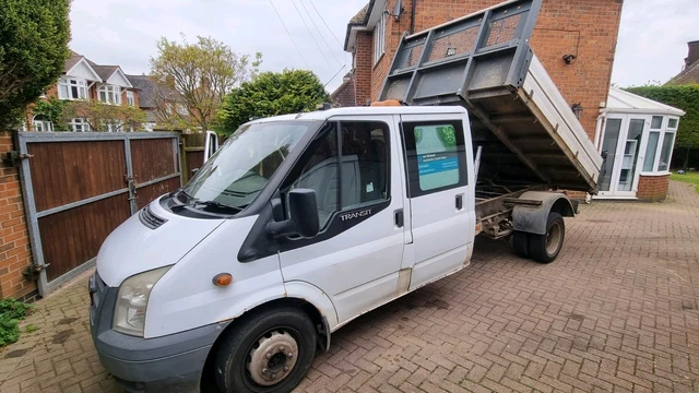 FORD TRANSIT TIPPER Crewcab 2010 Mot Expired £1,650.00 - PicClick UK