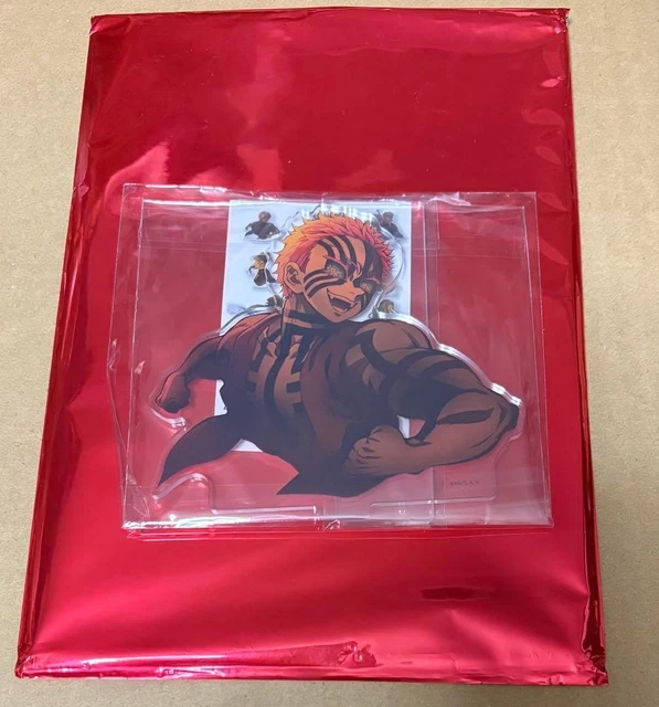 DEMON SLAYER: INFINITY Castle Arc Key Visual Akaza Acrylic Stand ...