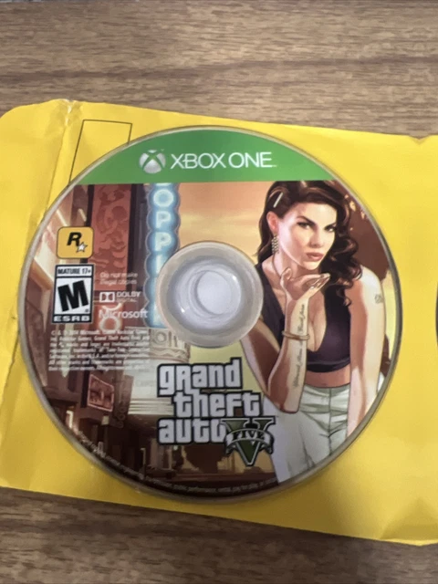 GRAND THEFT AUTO V GTA 5 (Microsoft Xbox One) SOLO DISCO EUR 12,35 ...
