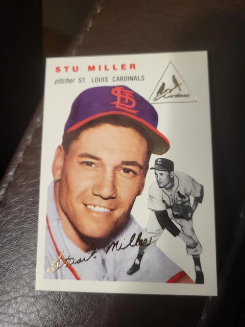 1994 TOPPS ARCHIVES 1954 Stu Miller cartes de baseball #164. Cardinals ...