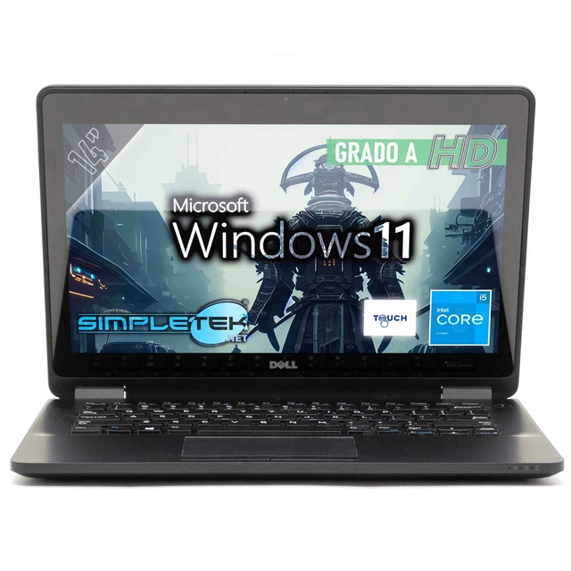 DELL E7270 I5 12,5 " Windows 11 8GB 480GB PC Portable Notebook ...