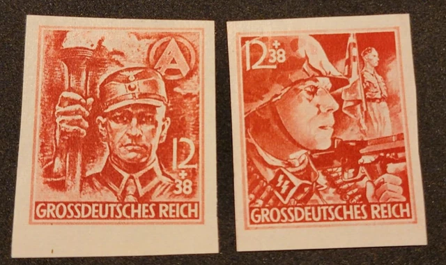 WW2 WWII GERMAN Third Reich Nazi Waffen SS SA Last stamps EUR 15,87 ...