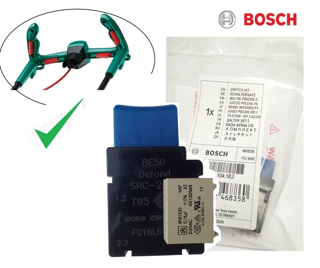 1X GENUINE BOSCH Rotak Ergoflex Universal Lawnmower On off switch ...