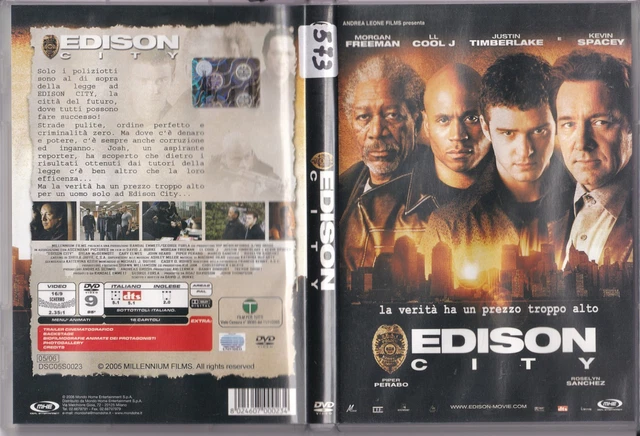 EDISON CITY DVD Morgan Freeman Kevin Spacey Versione Vendita Ottimo ...