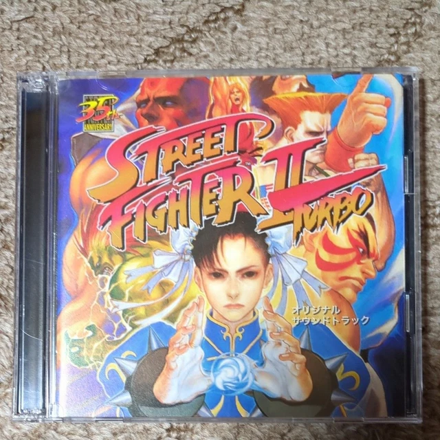 STREET FIGHTER II Turbo Plus Dash Original Soundtrack Super Famicom CD ...