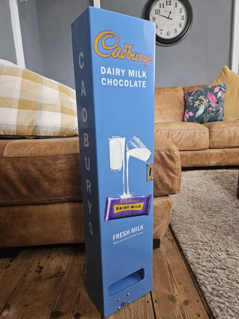 VINTAGE VENDING MACHINE Cadburys Dairy Milk Chocolate £335.00 - PicClick UK
