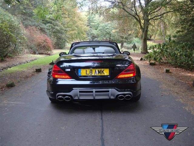 MERCEDES SL63 AMG Rear Bumper for Mercedes SL R230 2001 - 2008 £879.18 ...