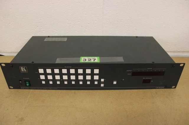SWITCH KRAMER VP-8X8A 8 porte rack VGA 2U RS232 RS485 switcher matrice ...