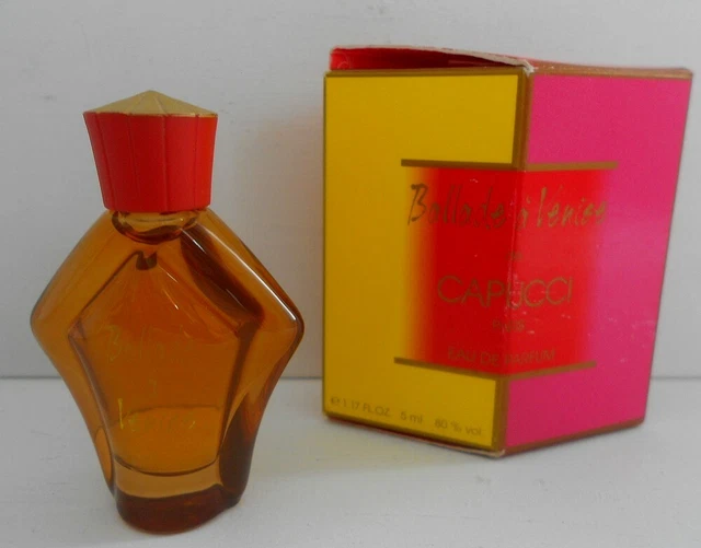 MINIATURE DE PARFUM Ballade à Venise de CAPUCCI Eau de Parfum 5ml plein + boite EUR 9,00 ...