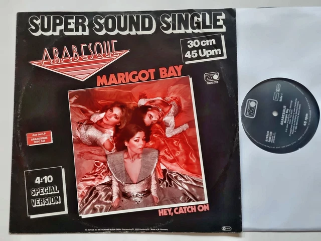 ARABESQUE/ SANDRA CRETU Lauer - Marigot Bay 12'' Vinyl Maxi Germany EUR ...