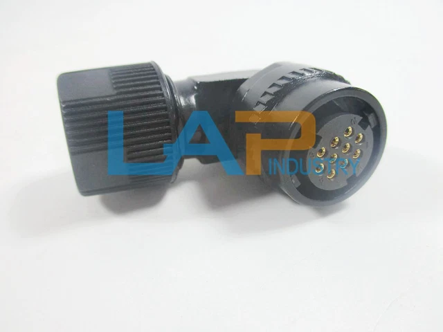 FANUC SERVO MOTOR Encoder 10-core Signal Connector Connector Motor Side ...