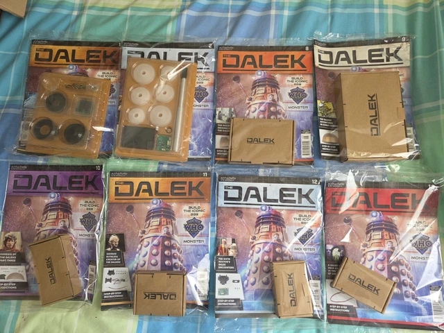 DOCTOR WHO BUILD The Dalek Collection Issue 1,2,8,9,10,11,12,13 ...