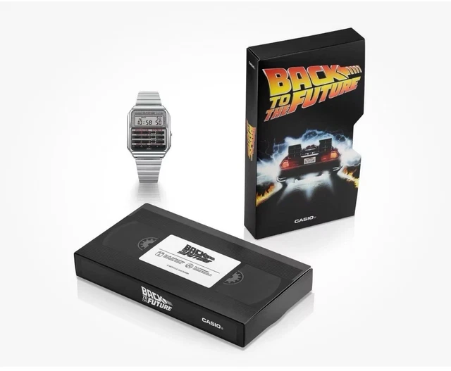 CASIO X BACK To The Future - Limited Edition Watch - CA-500WEBF-1A ...
