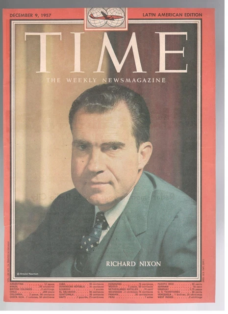 Richard Nixon Shiro Agnew G O P1968 Time Cover Original 1 Page 50