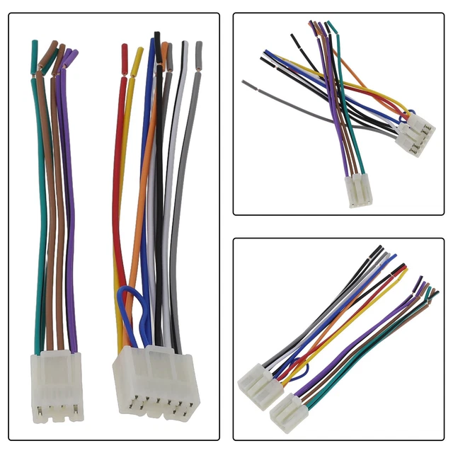 KIT D'INSTALLATION D'UN Faisceau De Câbles Pour Autoradio Stéréo CD (2 Pièces) EUR 6,72 ...