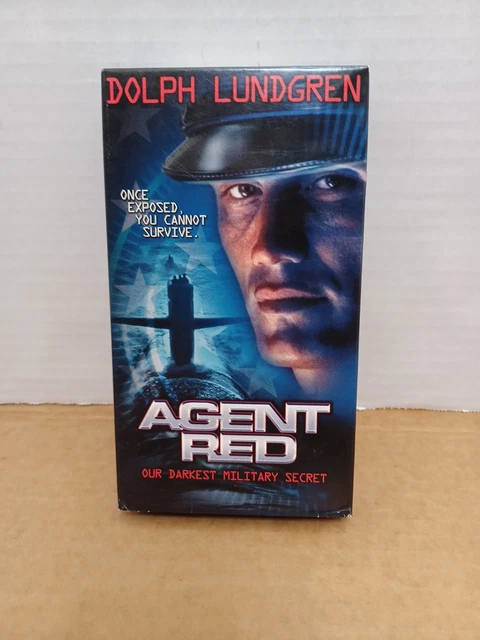 AGENT RED VHS Dolph Lundgren £6.16 - PicClick UK