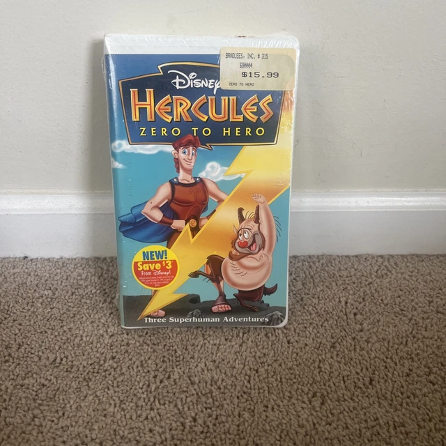HERCULES ZERO TO Hero VHS 1999 Clam Shell Brand New Sealed $11.13 ...
