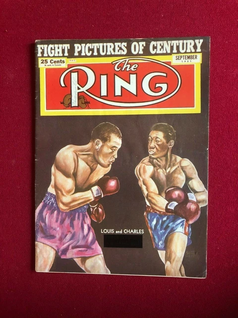 1951, JOE LOUIS, "The RING" Magazine (No Label) Scarce / Vintage £46.18 ...