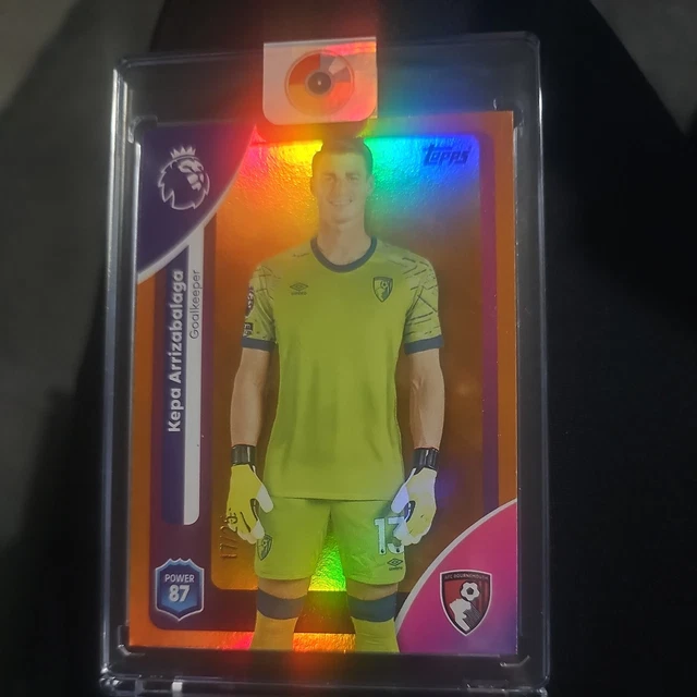 TOPPS 2026 PREMIER League Football Trading Cards Kepa Bournemouth Rare ...