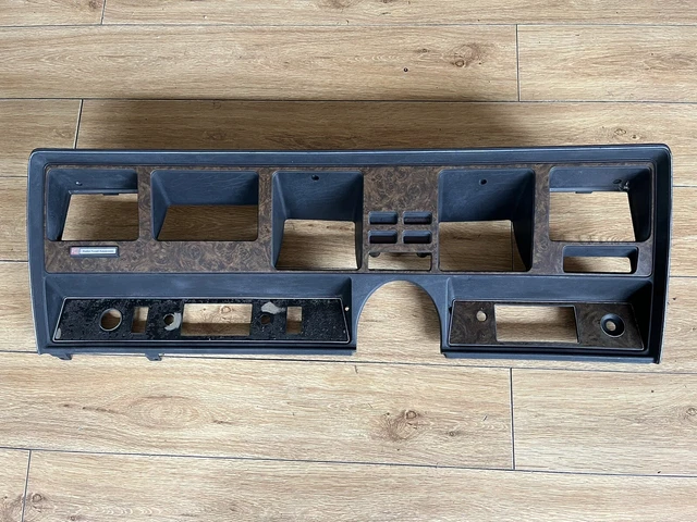 HOLDEN HZ STATESMAN Caprice Woodgrain Dash Cluster Facia Walnut $200.00 ...