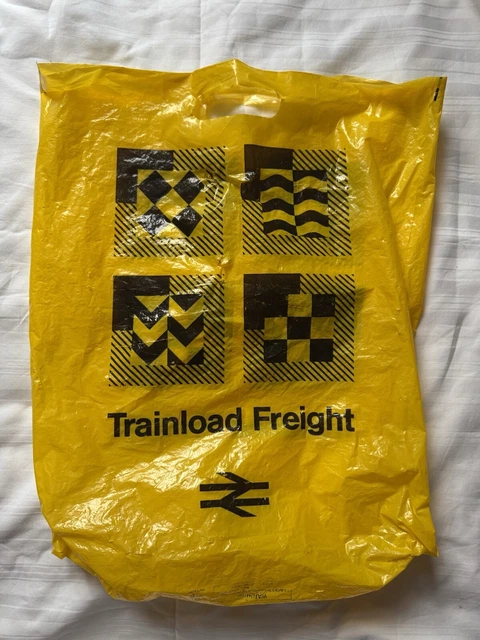 TRAINLOAD FREIGHT VINTAGE CARRIER BAG BRITISH RAIL Pre- 1994 £6.96 ...