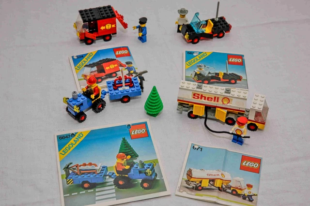 LEGO FAHRZEUGE 671,6647,6624,6627,AUS 70/80er Jahre EUR 36,00 - PicClick DE