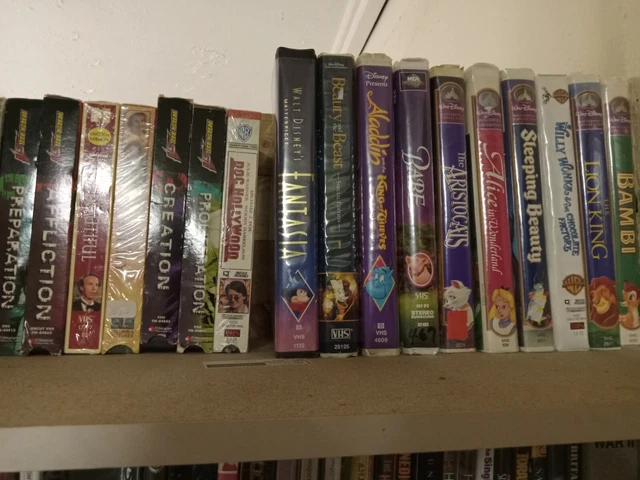 VHS VIDEO COLLECTION - Selection of Great Movies, Horror, Disney ...