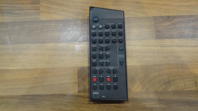 NAD 451 REMOTE Control for C317 C320 C350 C370 C740 Amplifier Genuine ...