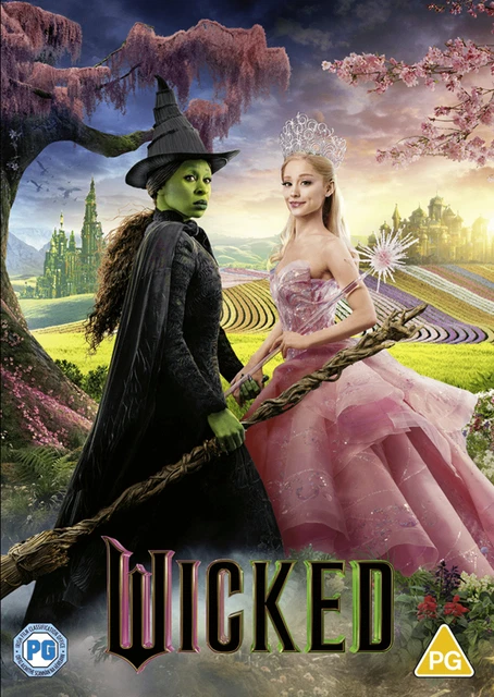 WICKED (DVD) CYNTHIA Erivo Ariana Grande Jonathan Bailey Marissa Bode ...