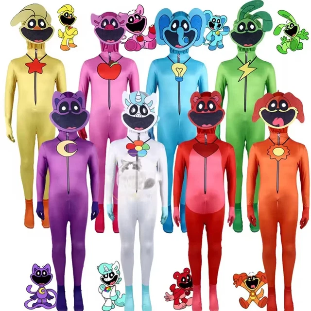 SMILING CRITTERS DOGDAY CatNap CraftyCorn PickyPiggy Cosplay Costume ...