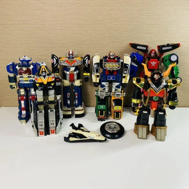 ENSEMBLE PACK POWER Rangers Super Sentai DX Megazord Robo 6p dans l ...