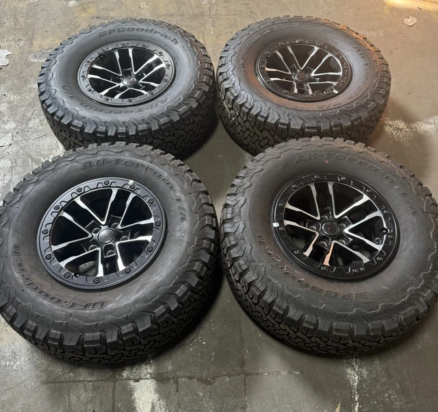 17& JEEP WRANGLER Rubicon 392 Xtreme Recon OEM BEADLOCK wheels rims BFG ...