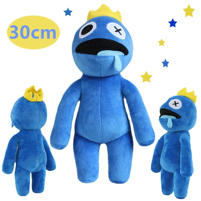 ROBLOX RAINBOW FRIENDS Blue Plush Toy Cartoon Game Stuffed Doll Kids ...