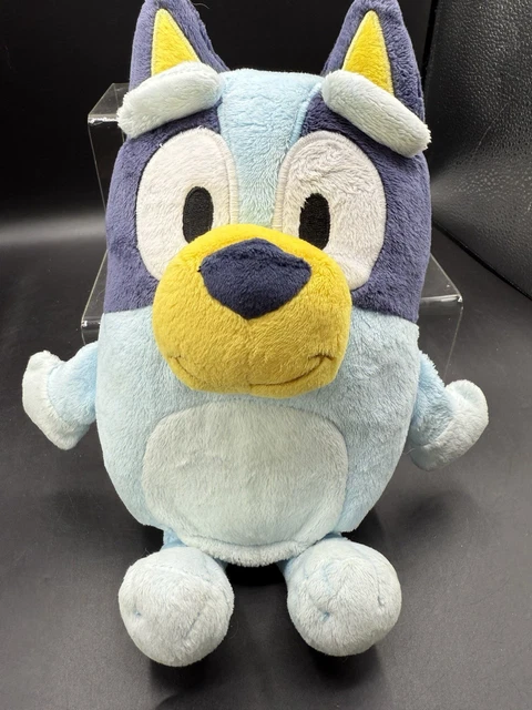 BLUEY GOGLOW NIGHT Light Up Bedtime Pal Soft Toy Plush Teddy Figure ...