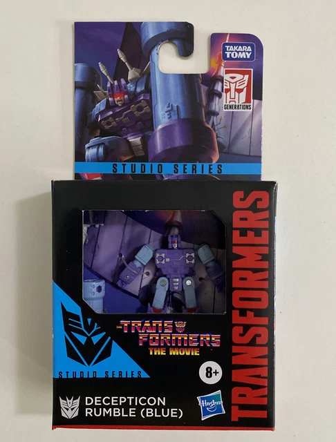 FIGURINE CASSETTE RUMBLE Transformers Studio Series 86 The Movie Core ...
