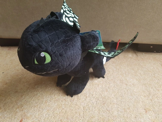HOW TO TRAIN Your Dragon Toothless Nightshade Soft Plush Toy New 17inch ...