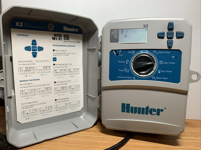 HUNTER X2-400 OUTDOOR Irrigation Controller - WiFi Capable £56.77 - PicClick UK