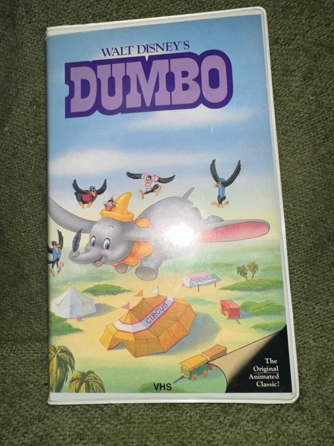 WALT DISNEYS DUMBO (VHS) (1985) Black Diamond Collection £17.79 ...