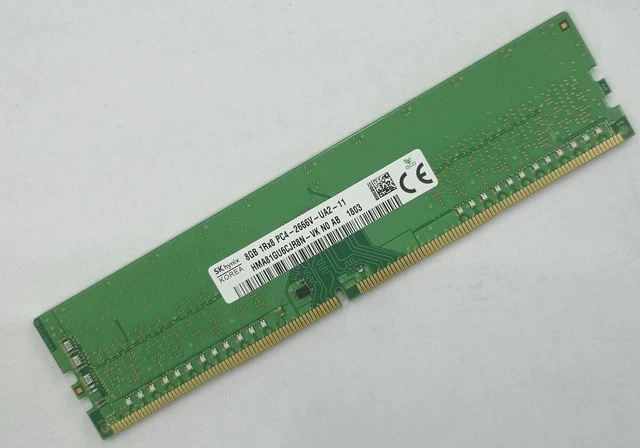 SK HYNIX 8GB DDR4 2666 MHz Desktop DIMM RAM 1Rx8 PC4-2666V ...