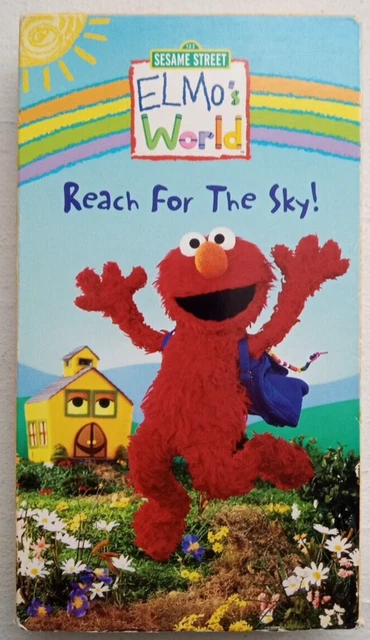 SESAME STREET ELMO’S World Reach For The Sky! VHS 2006 Rare Release! £ ...