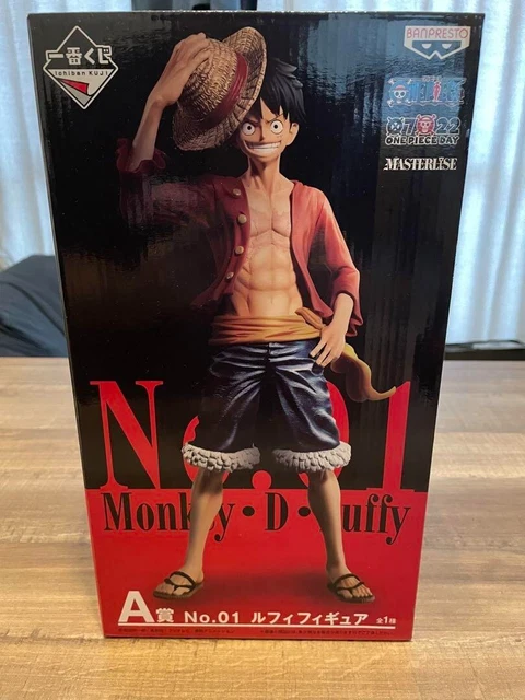BANDAI ONE PIECE Luffy The Best Edition Memorial Figure Ichiban Kuji ...