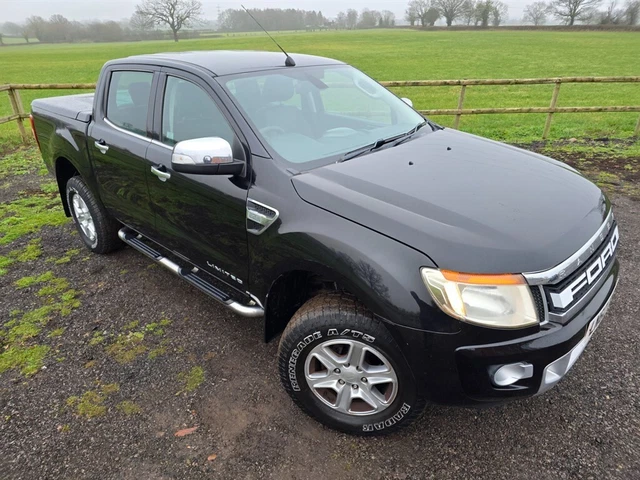 2012 FORD RANGER LIMITED 4X4 DCB TDCI Pick Up Diesel Manual £7,250.00 ...