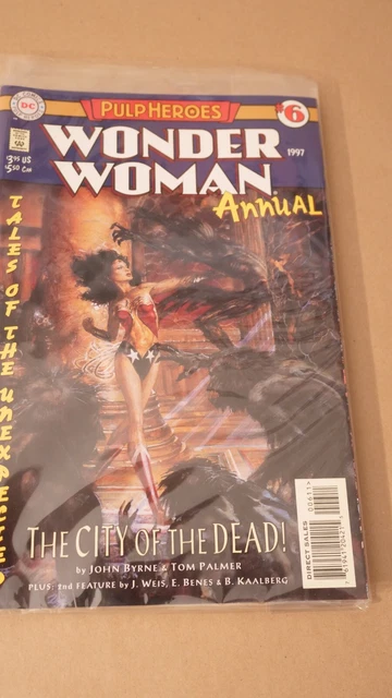 WONDER WOMAN ANNUAL DC Comics Pulp Heroes 1997 The City of the Dead EUR ...
